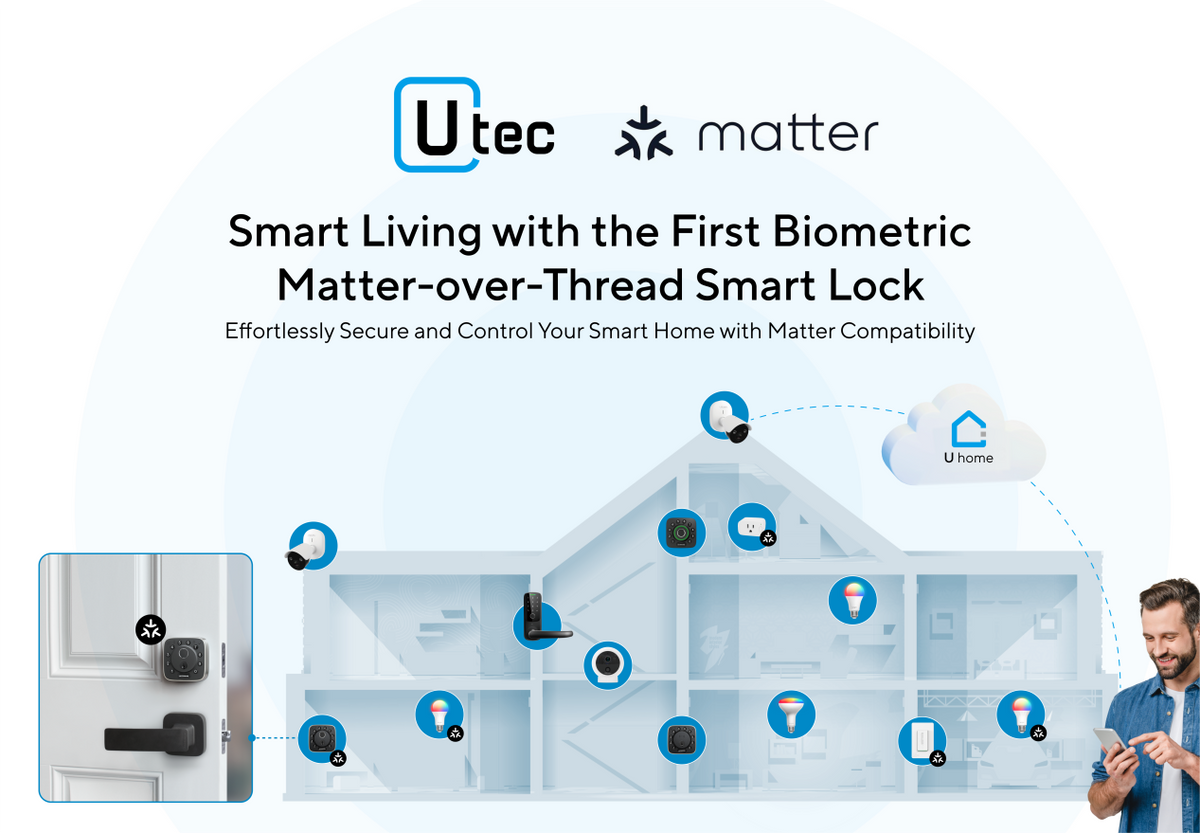 U-tec Showcases Matter Product Series as part of Silicon Labs Works Wi