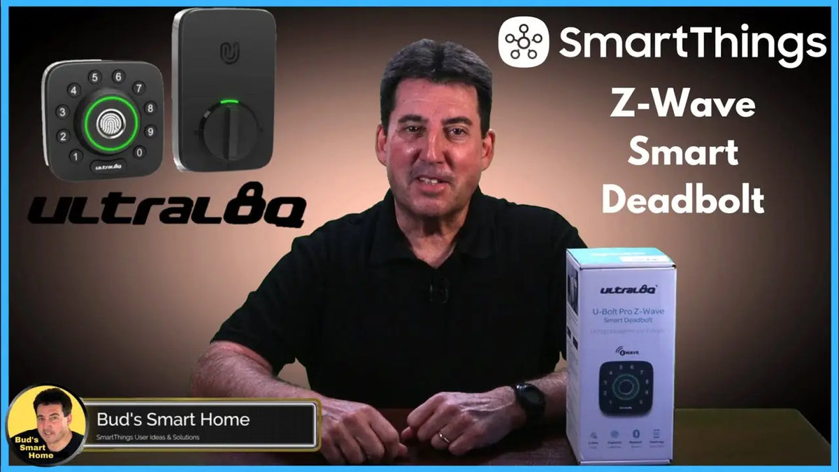 [Bud's Smart Home] UltraLoq Z-Wave Plus Smart Lock with Fingerprint ID ...