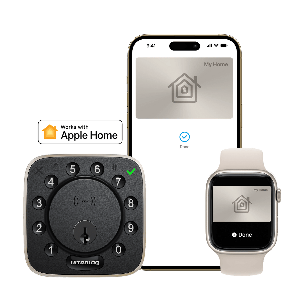 ULTRALOQ Bolt NFC Smart Lock – U-tec