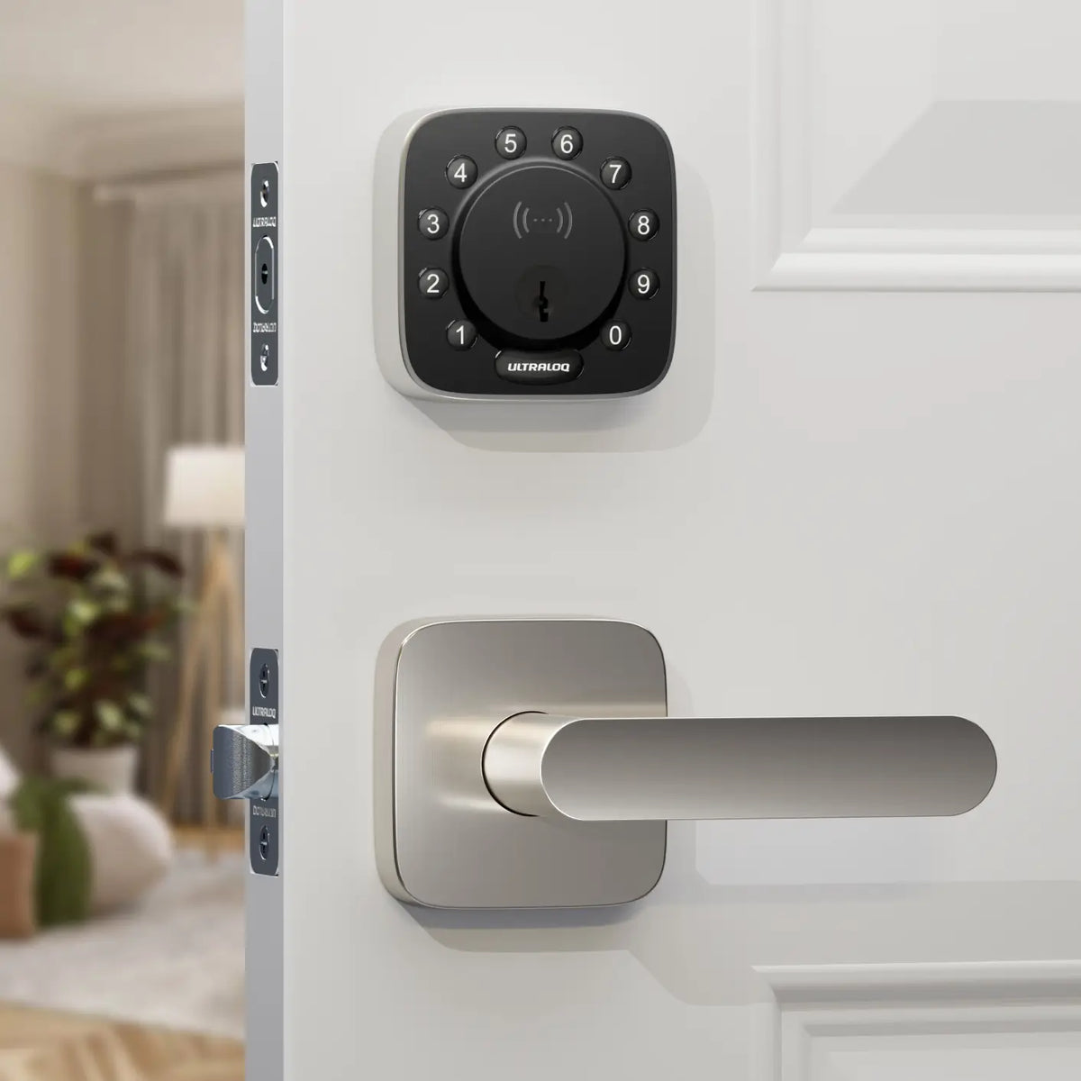 ULTRALOQ Bolt NFC Smart Lock | Keyless Entry Deadbolt with Zinc Alloy ...